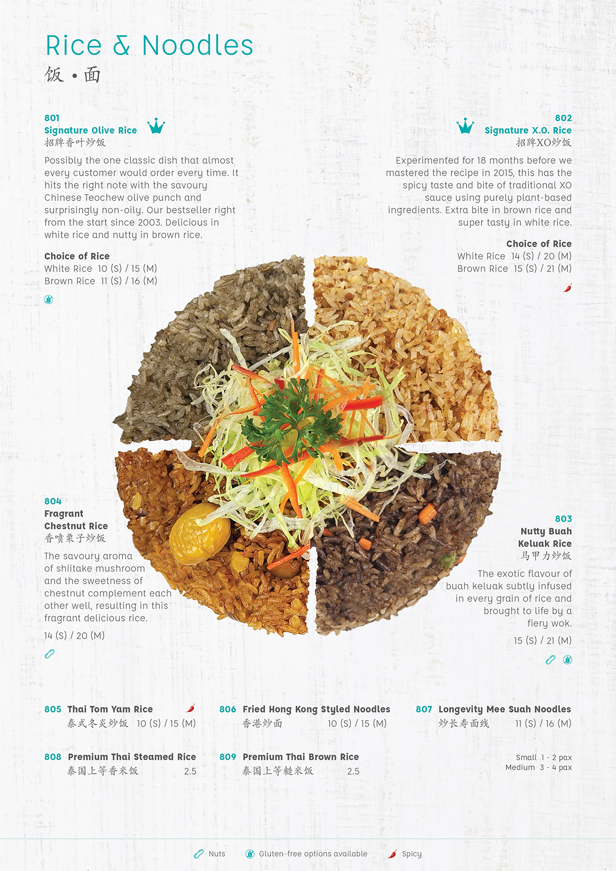 Whole Earth Food Menu